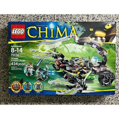 Lego Legends of Chima 70132: Scorm's Scorpion Stinger - New & Factory ...