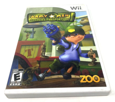 Army Men Soldiers Of Misfortune Wii FREE Shipping | eBay