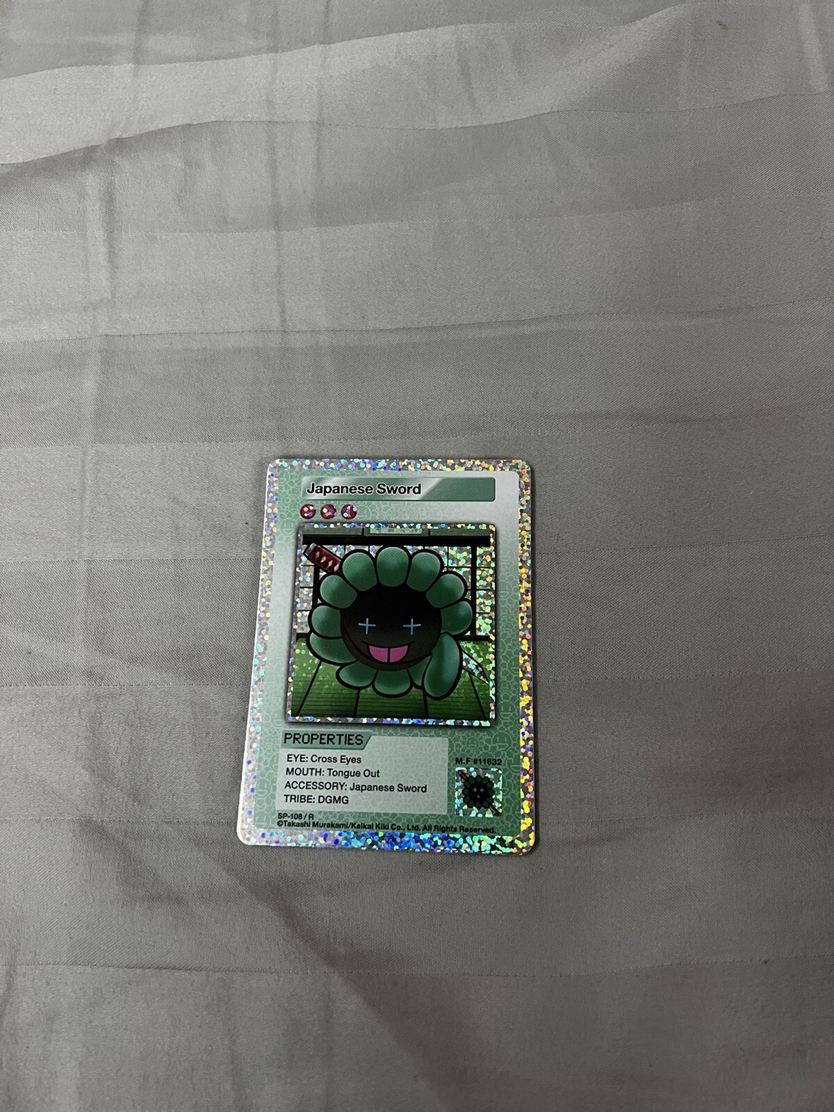 Takashi Murakami Flowers Trading Card R [SP108 JAPANESE SWORD ] English ...