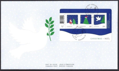 🍁Canada #2954 SS "CHRISTMAS NOEL" Brand New 2016 First Day Cover | eBay