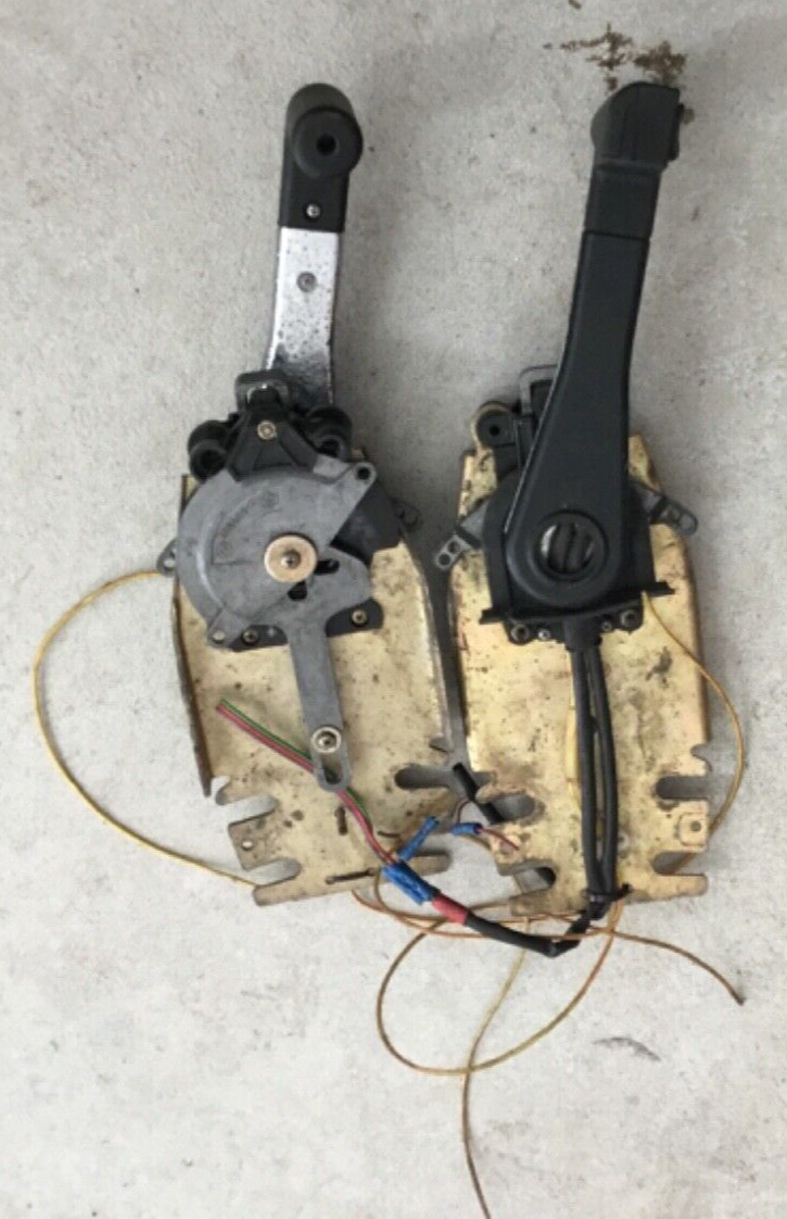 OMC Mercruiser Dual Remote Controls P/N 26469-1 26469-2 Parts Only | eBay