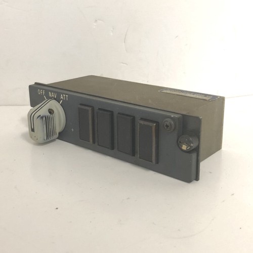 Litton Aircraft Mode Selector Unit P/N 461630-02 | eBay