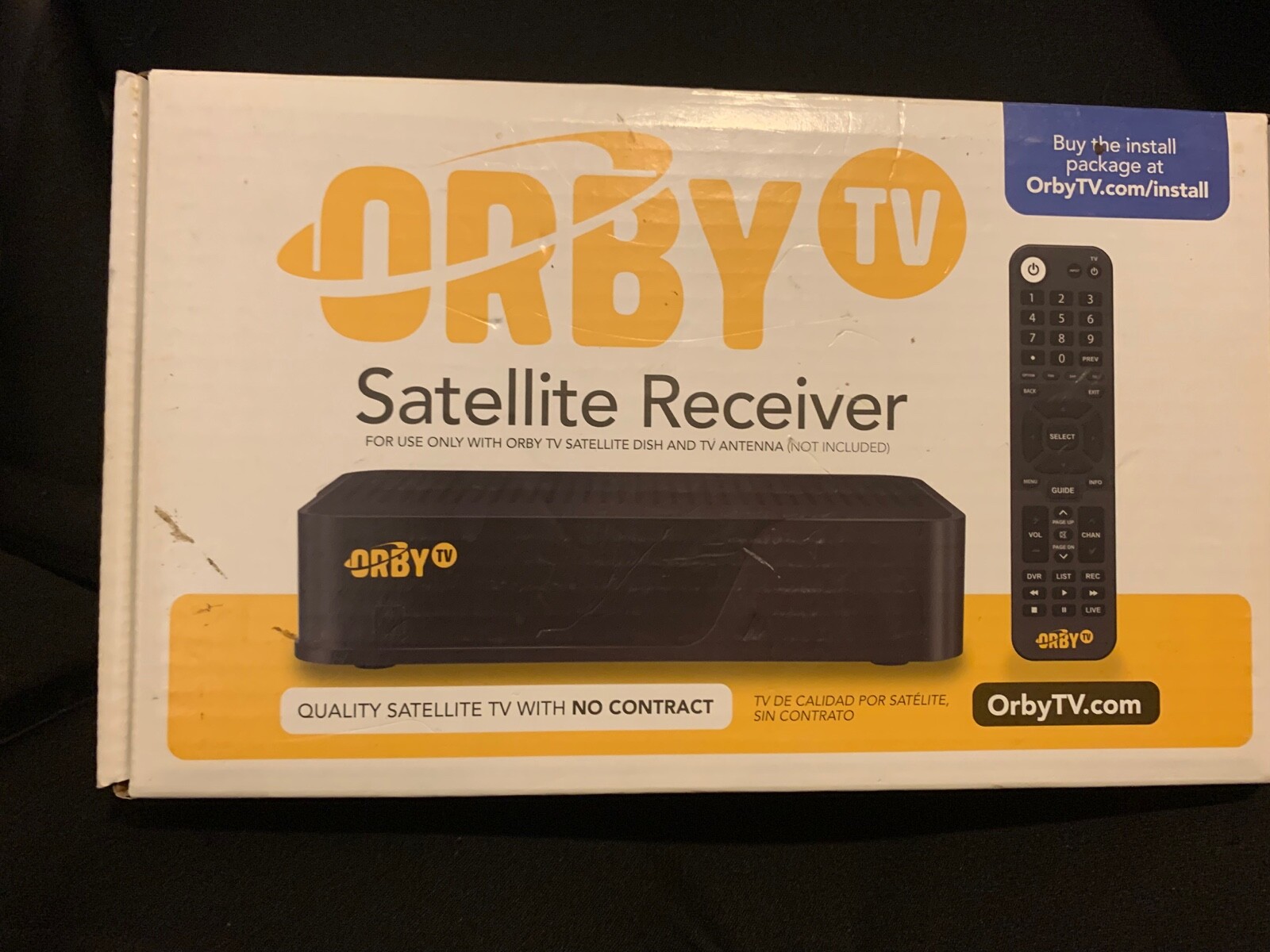 Orby KSTB2095 TV Satellite Receiver - Black - NEW OPEN box | eBay