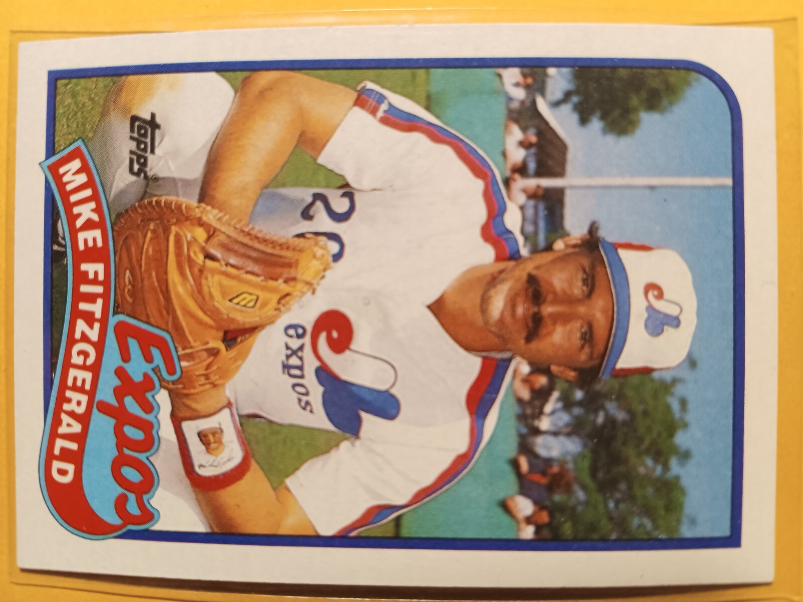 MIKE FITZGERALD MONTREAL EXPOS 1989 TOPPS BASEBALL CARD #23 | eBay