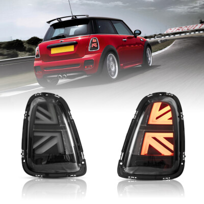 VLAND Smoke LED Tail Lights Rear Assembly For 07-13 Mini Cooper R56 R57 ...