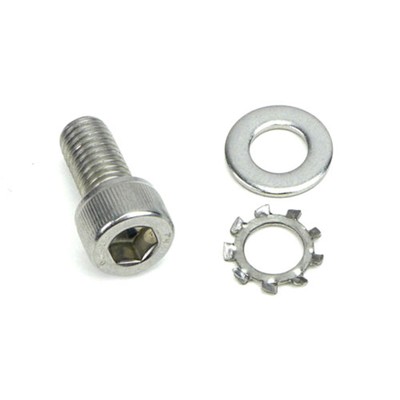 Bottom Mount Headlight Bolt M10x1.5x20mm Stainless Steel with Washers ...