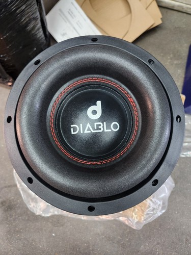 Diablo DB-8XL V.2 8" Car audio subwoofer dual voice coil 2400 watts ...