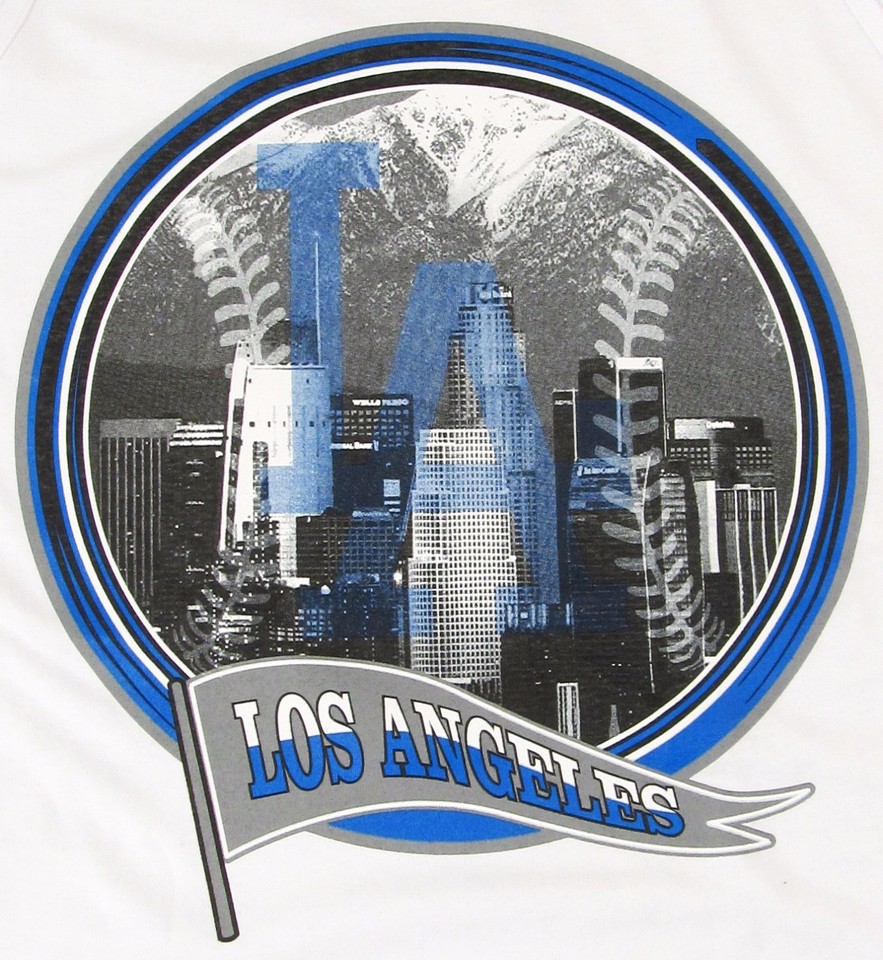 Los Angeles California Tank Top T-shirt LA Baseball Vest White New Men ...