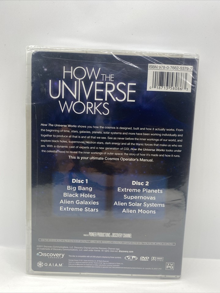 Discovery Channel: How the Universe Works (DVD, 2 Disc Set) *Sealed ...