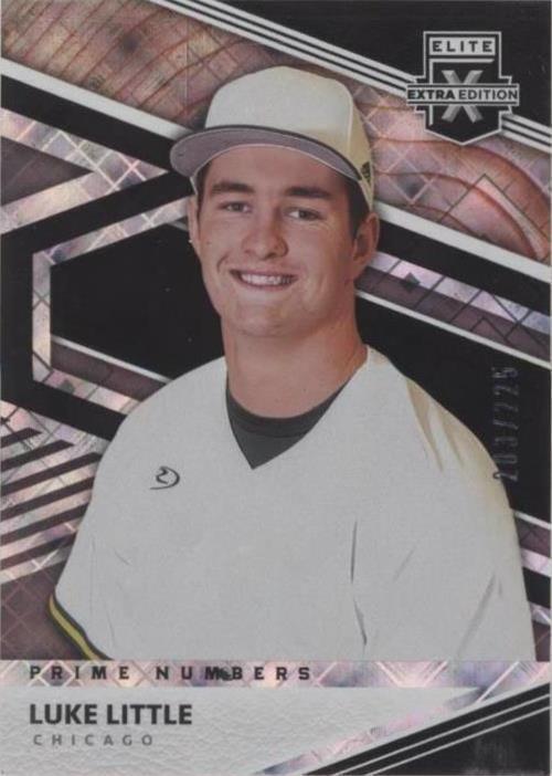 2020 Panini Elite Extra Edition - Luke Little #124 Prime Numbers A /225 ...