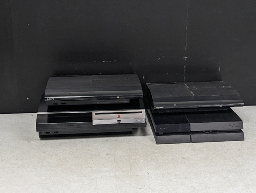 Lot of Sony PlayStation PS3/PS4 Consoles (For Parts/Repairs) | eBay