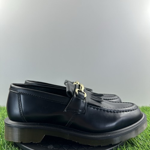 Dr Martens Adrian Snaffle Women Size 8 Black Smooth Leather Buckle ...