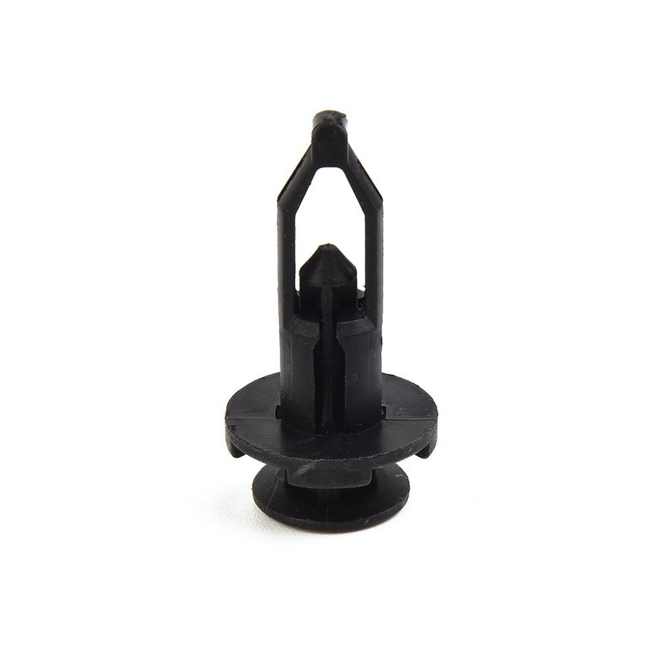 9mm Fastener Clips Car Push-type Plastic Fixed Black Decor Fender ...