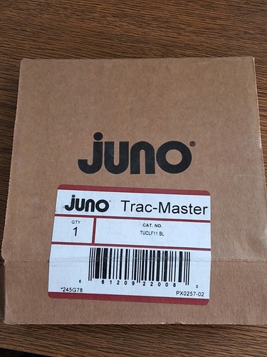 Juno Trac-Master TUCLF11WBL 2 Circuit Current Limiting End Feed Black ...