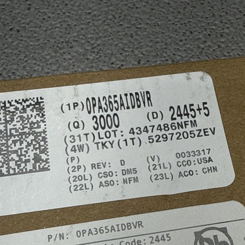 3000-PCS TEXAS INSTRUMENTS OPA365AIDBVR OPERATIONAL AMPLIFIERS | eBay