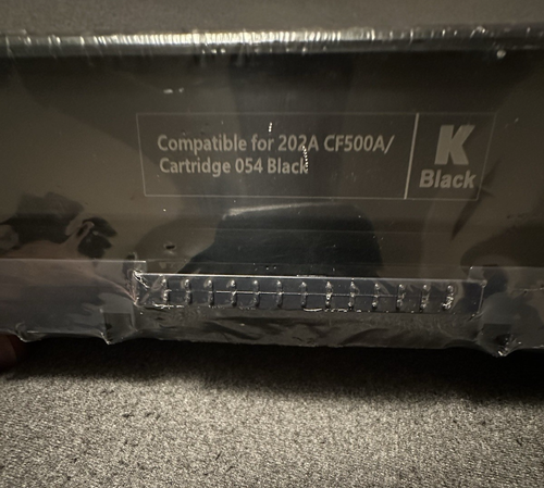 Black Toner Cartridge 202A CF500A 054 | HP LaserJet Pro M254 MFP M280 ...