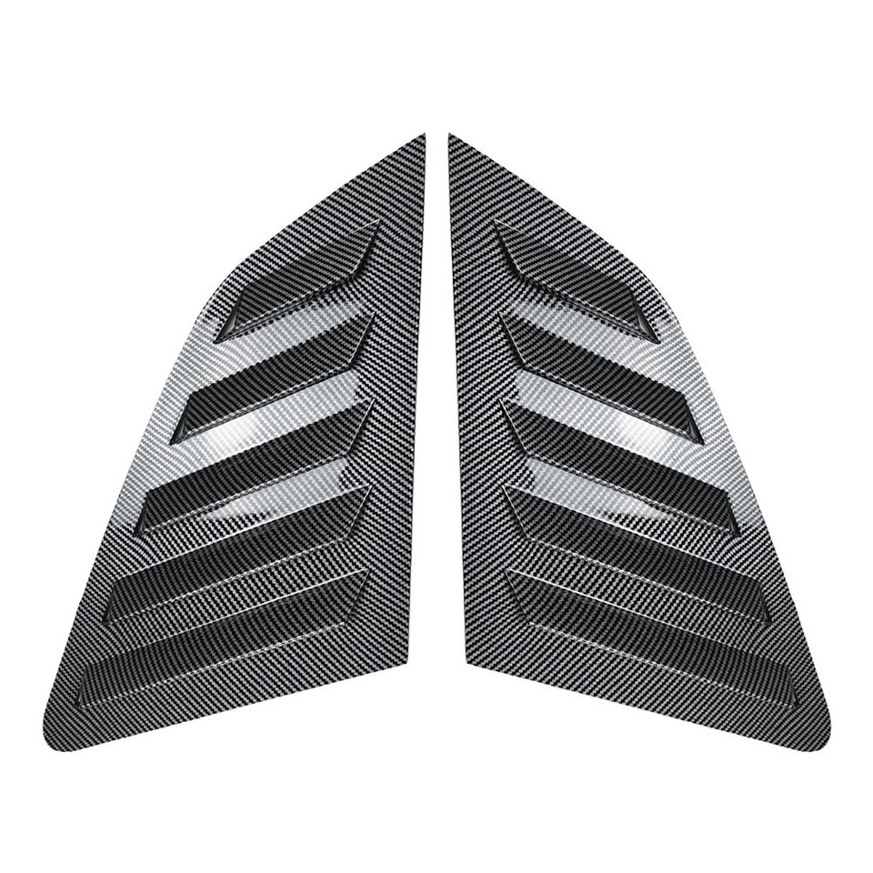 Rear Side Window Louver Shutter Trim Cover For Audi A3 S3 8V Hatchback ...