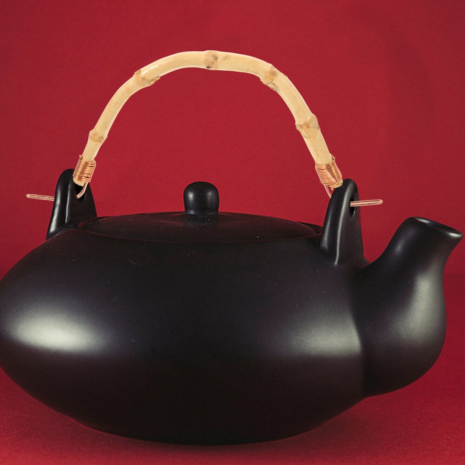 2Pcs Weaving Ergonomic Retro Kettle Grip Household Teapot Handle Teapot ...