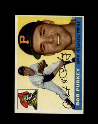 1955 Topps Baseball #118 Bob Purkey STARX 6 EX/MT (CS133570) | eBay