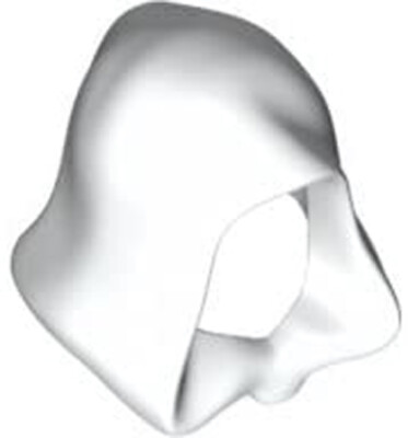 LEGO Loose Accessory White Hood Minifigure | eBay