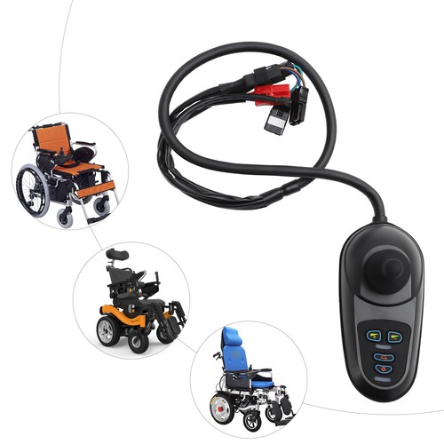 4 Key Wheelchair Joystick Controller Electric Mobility Universal Rocker ...