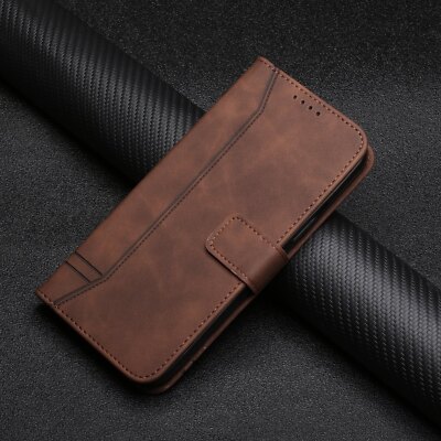 For Moto G 2025/Power 2025/Stylus Leather Flip Stand Card Wallet Case w ...