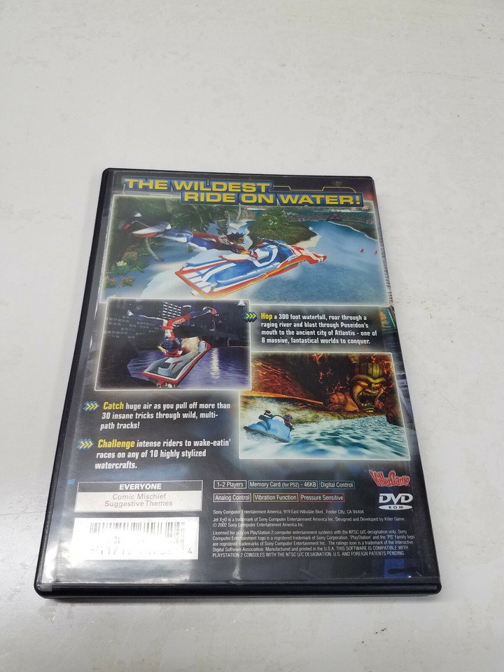 Jet X2O (Sony PlayStation 2, 2002) PS2 Complete Racing Game TESTED ...