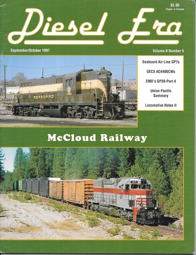 Diesel Era V8 N5 Seaboard Air Line GP7 GECX AC4400CW EMD GP38 UP ...