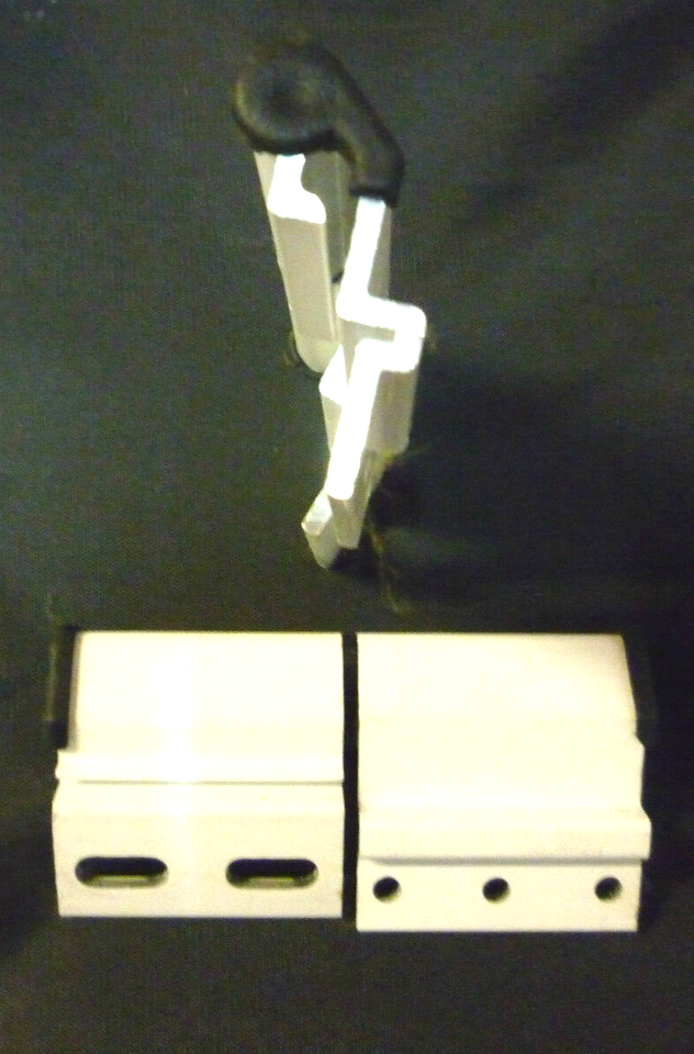 ELLBEE MOTORHOME CARAVAN GAS LOCKER DOOR HINGE HINGES CRANKED WHITE ...