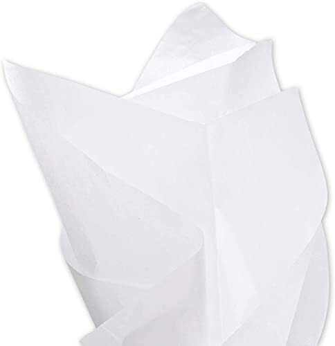 75 Sheets Acid-Free White Tissue Paper 24x36 Inch Archival Storage ...