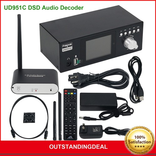 UD951C DSD Audio Decoder Black 5.8G Version with 5.8G Receiver DTS ...