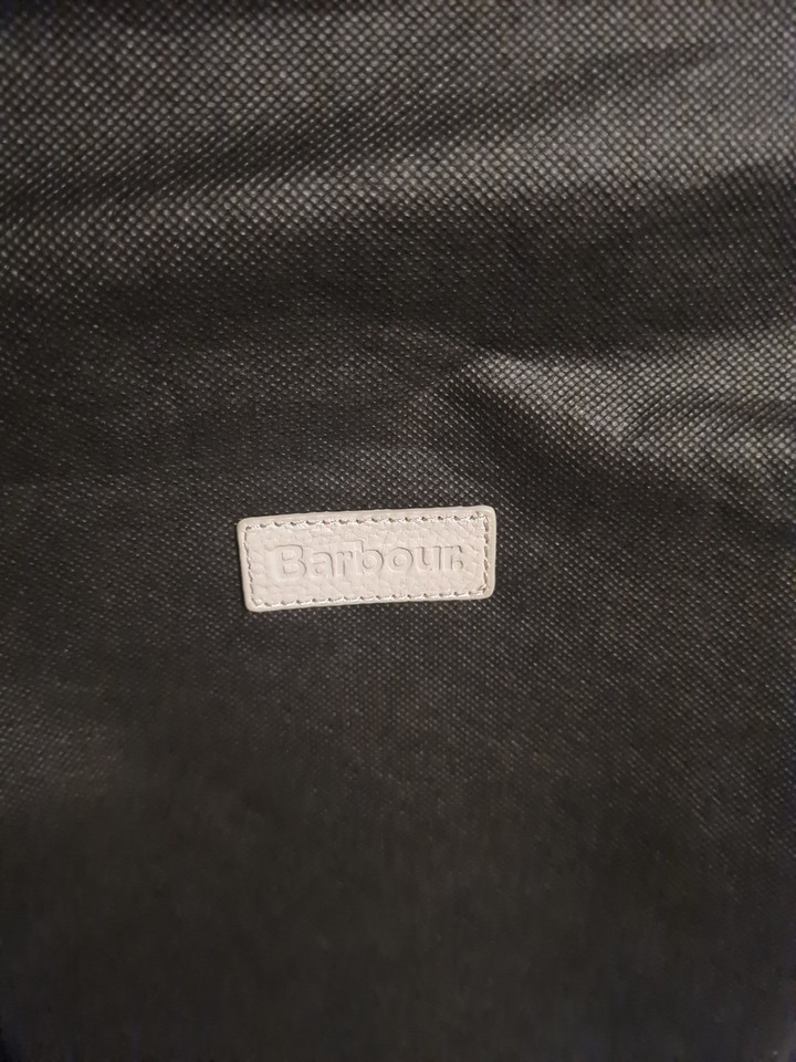 New Barbour black dust bag draw string bag gift bag shoes scarf etc ...