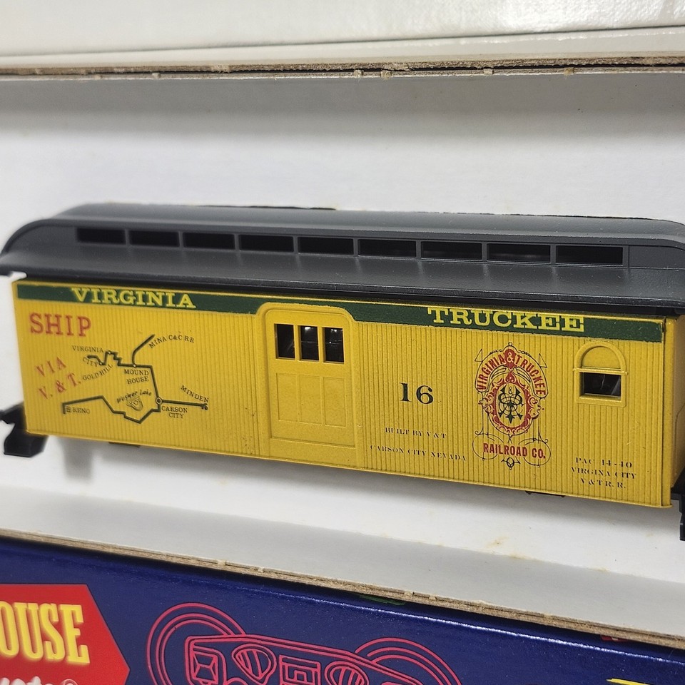 Vtg Roundhouse HO Overton Baggage Train Car Model #3750 Virginia ...