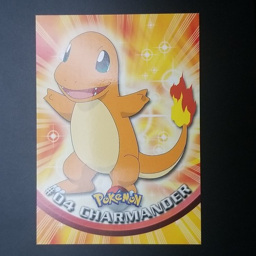 Charmander #04 - TOPPS Red Logo - TV Series 1 - Non-Holo - POKEMON CARD ...