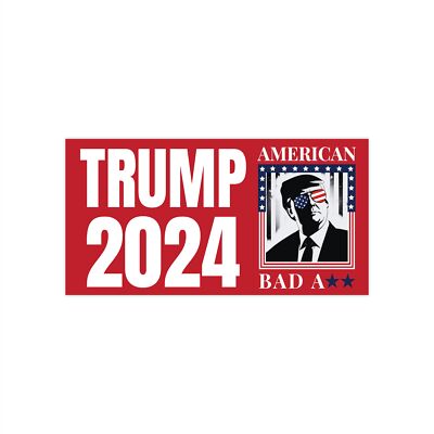 Donald Trump Bumper Sticker Trump 2024 | eBay