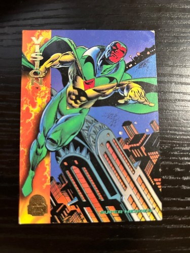 1994 Fleer Marvel Universe Trading Card VISION #152 Super Heroes | eBay