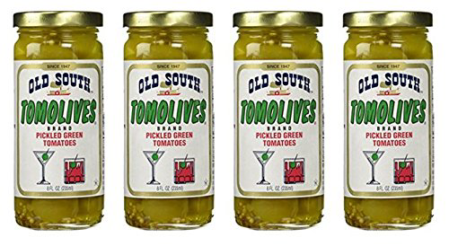 Old South Tomolives Pickled Green Tomatoes 8 Oz Jar 4 Pack | eBay