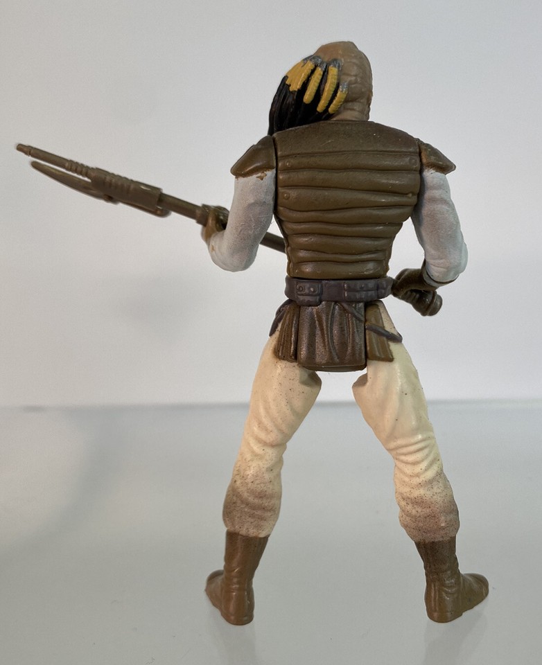 Star Wars POTF Weequay 3.75” Figure 1997 Vintage Jabba Hutt Skiff Guard ...