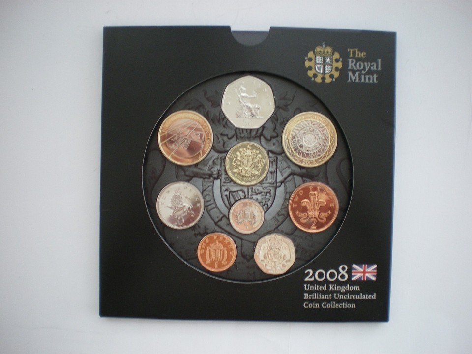 1982 To 2025 Royal Mint BU Brilliant Uncirculated Coin Year Set ...