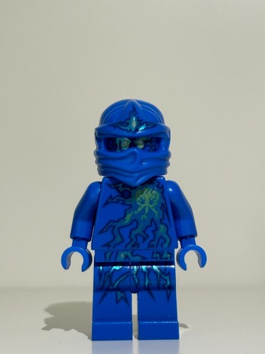 LEGO Ninjago 9570 Hard to Find NRG JAY Minifigure w Spinner, Crown ...