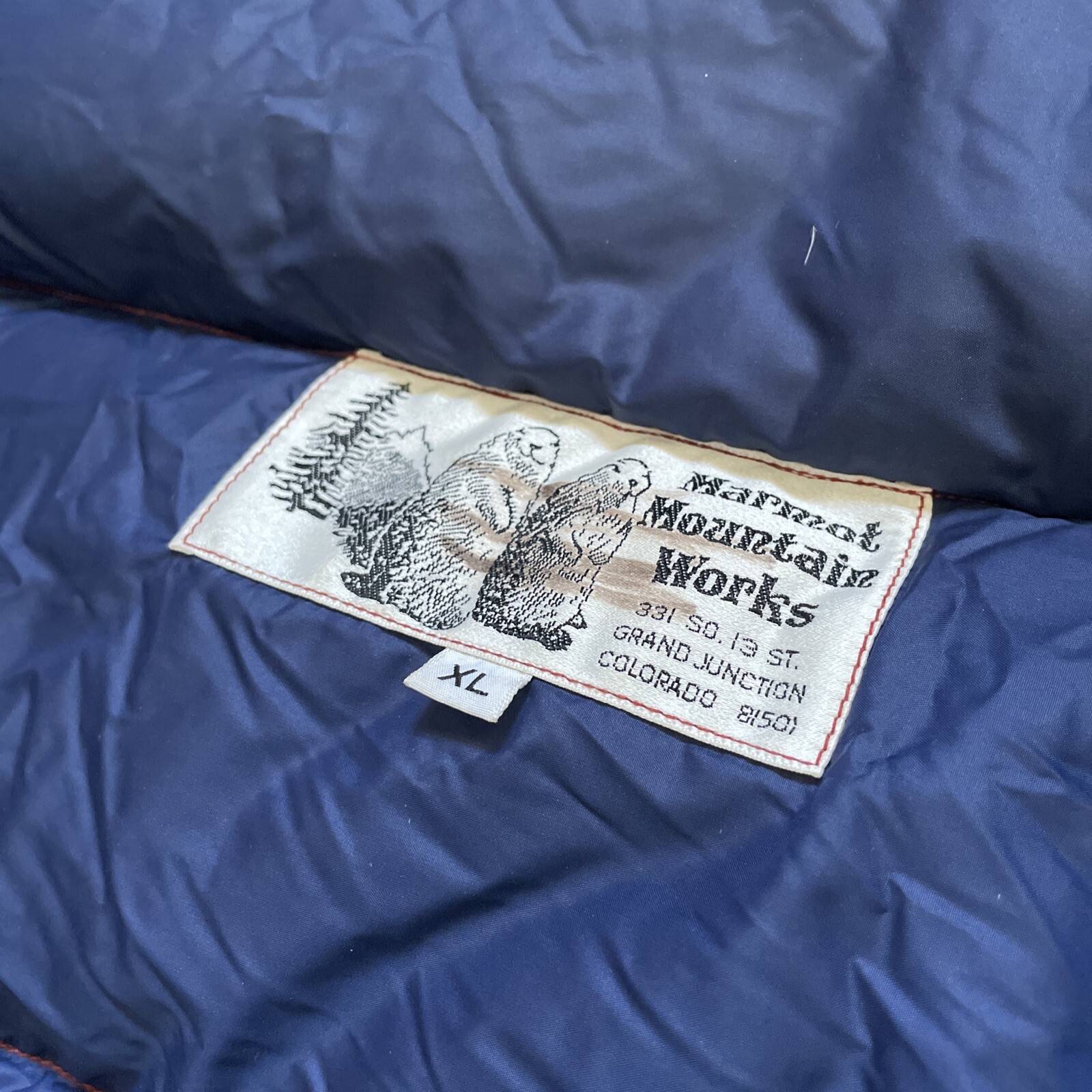 Vintage 1970s Marmot Mountain Works Puffer Down Vest … - Gem