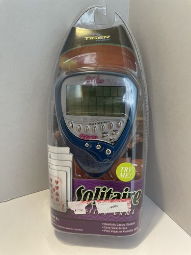 Tiger Games Electronic Handheld Solitaire Casino Game New In Box ...