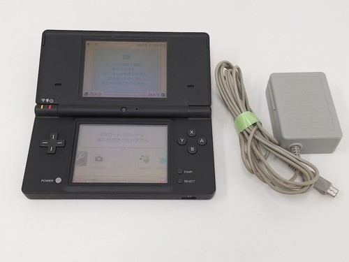 L2590 ship free Nintendo DS i console Black Japan NDS w/adapter fx | eBay
