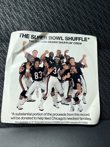 The Chicago Bears Shufflin Crew -Super Bowl Shuffle Red Label 45RPM 7 ...