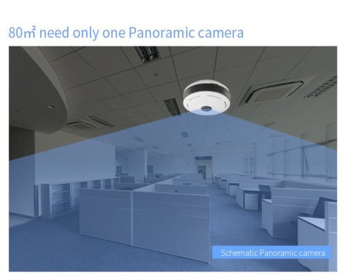 360 Degree Panoramic Smart IP Camera IPC Wireless P2P 960P Security ...
