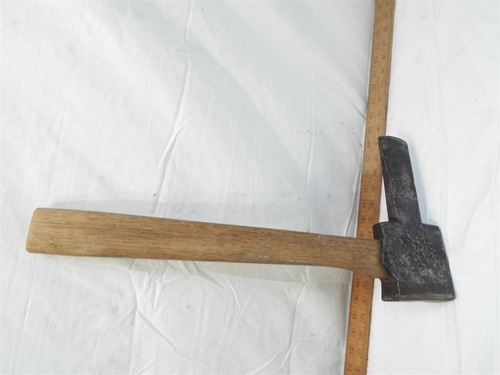 Antique Hand Forged Mortising Axe Wood Tool Mortise Ax Mellinger ...
