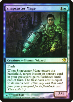 FOIL Snapcaster Mage ~ Innistrad [ NearMint/Excellent+ ] [ Magic MTG ...