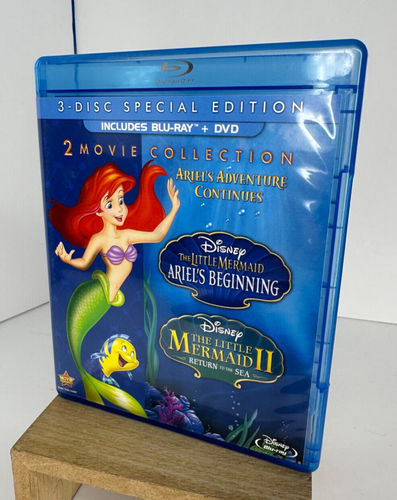 The Little Mermaid II & Ariel's Begginning (3-Disc Blu-ray + DVD ...