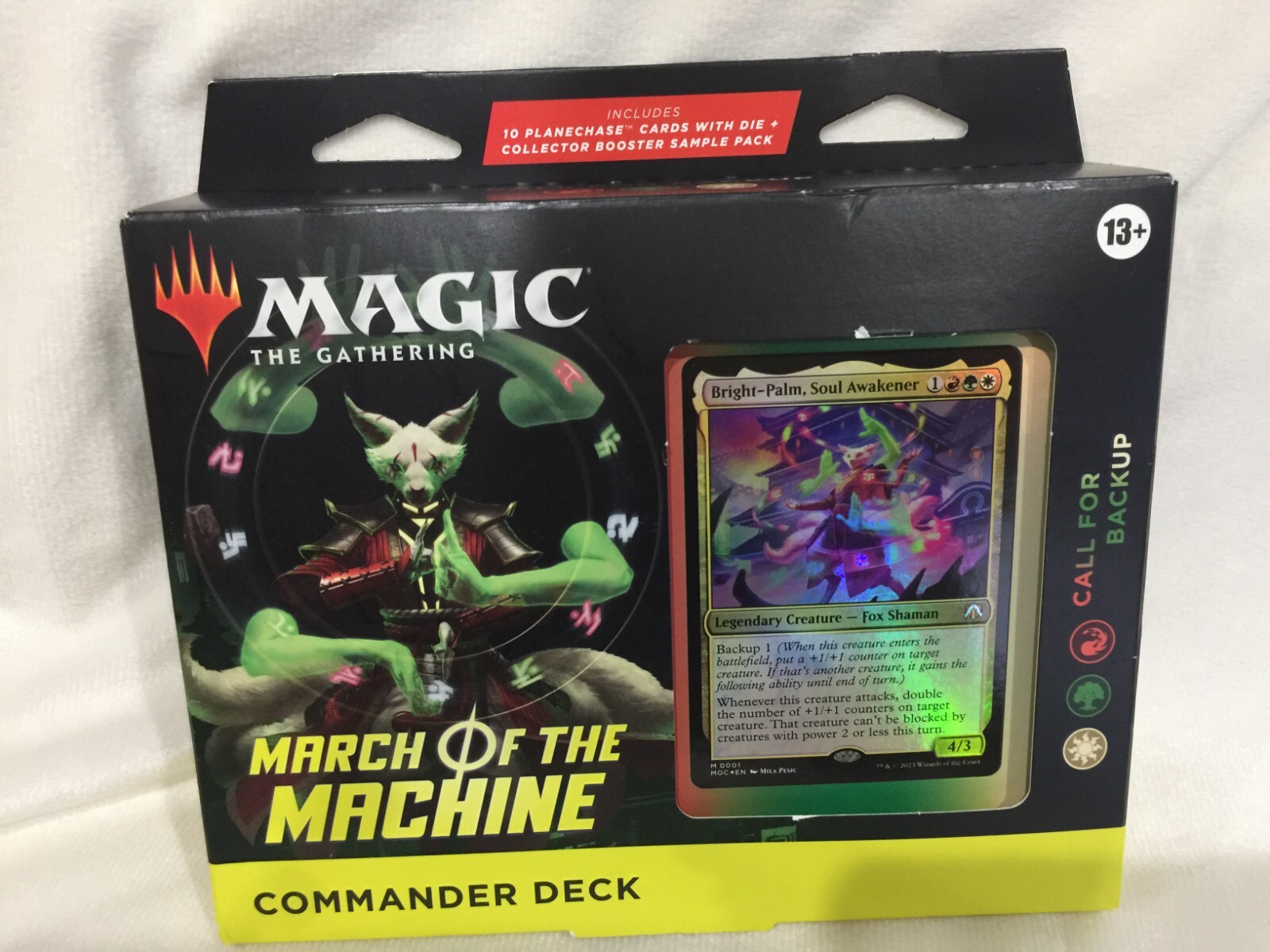 Magic The Gathering March Of The Machine Call For Backup Commander Deck ...