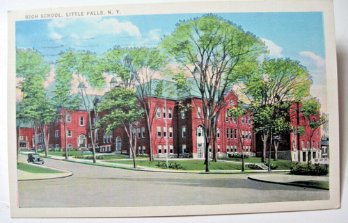 1946 Postmarked Little Falls High School, Little Falls, NY. postcard | eBay